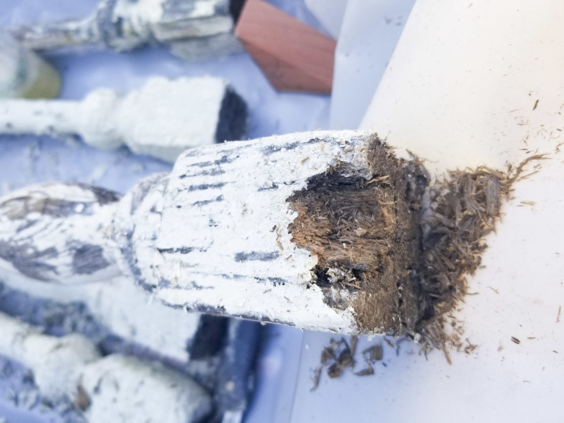 Restoring Rotted Wood With Abatron Liquid Wood | Victorian By The Bay